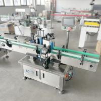 China Automatic Round Bottle Labeling Machine Stainless Steel Juice Bottles for sale