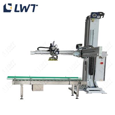 China Automatic Case Palletizer Machine | Single Column Palletizer | LWT for sale