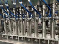 China Automatic Mayonnaise Sauce Filling Machine with Servo Motor Driver, PLC Control, and Anti-Drip Nozzles for sale