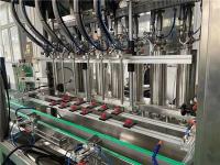 China Npack Automatic Linear Type Volumetric Tomato Paste Filling Sealing Packaging Machine for sale