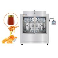 China Automatic High Speed Sweet Honey Bottle Jar Filling Machine for sale