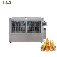 China Npack Automatic Oil Fillers Processing Machine 100ml-5000ml Plastic Pet Bottle Food Oil Filling Machine for sale