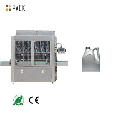 China Automatic Lubricant Oil Packing Machine Coolant Filling Production Machine For Jerrycan for sale