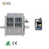 China Npack Automatic 5 Gallon 2000bph-6000bph Engine Oil Bottle Filling Packing Machine for sale