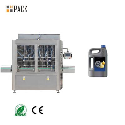 China Npack Automatic 5 Gallon 2000bph-6000bph Engine Oil Bottle Filling Packing Machine for sale