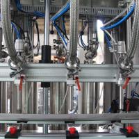 China Npack Automatic High Speed Antifreeze Grease Lube Lubricants Oil Bottle Filling Machine for sale