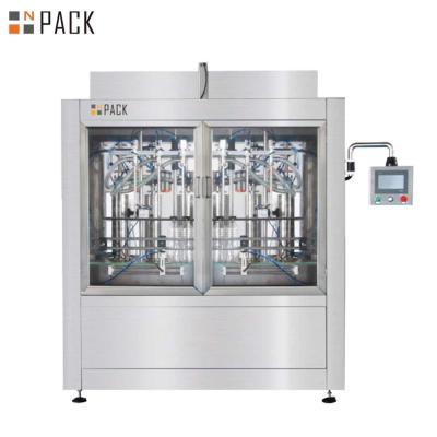 China Automatic Costumized Piston Pump Bottle Shower Gel Filling Capping Machine with PLC CONTROL for sale