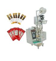 China Automatic High Speed Tomato Paste Sachet Filling And Sealing Machine With Plc Control for sale