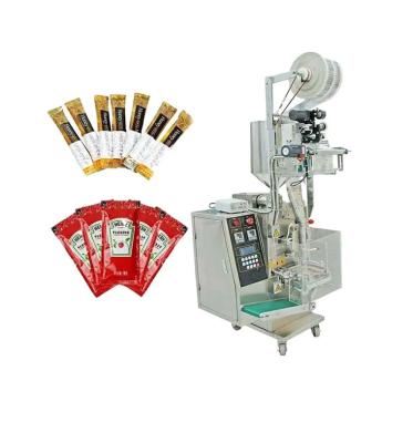 China Automatic High Speed Tomato Paste Sachet Filling And Sealing Machine With Plc Control for sale