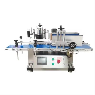 China Automatic Desktop Round Bottle Sticker Labeling Machine for sale