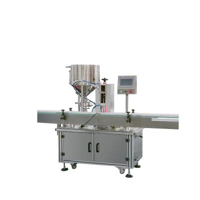 China Automatic Single Head Glass Plastic Jar Balm Filling Machine for sale