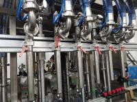 China Npack Automatic Linear Type Volumetric Tomato Paste Filling Sealing Packaging Machine for sale