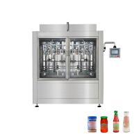 China Automatic PET Plastic Bottle Glass Jar Pesto Sauce Filling Machine Sauce Production Line for sale