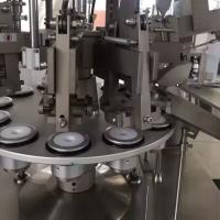 China Automatic High Precision Cream Paste Ointment Tube Filling And Sealing Machine for sale