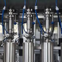 China Automatic Glass Jar Quantitative Jam Filling Machine PLC  Program for sale