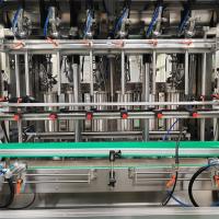 China Automatic Linear Type Piston Pump 100ml-5L Coconut Oil Filling Machine for sale