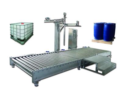 China Flexible Npack Automatic Weighing Type Oil  Filling Machine For 200L Drum And IBC for sale