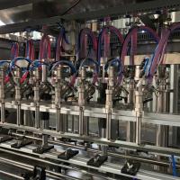 China Npack Automatic 100ml-500ml Piston Pump Filling Machine For Hand Sanitizer for sale