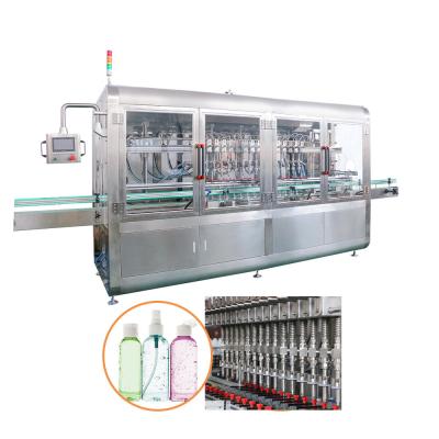 China Npack Automatic Lotion Pump Bottle Shower Gel Cosmetic Makeup Shampoo Filling Machine for sale