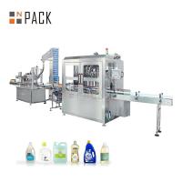 China Automatic Alcoholic Hand Sanitizer Bottle Filling Machine with Explosion Proof Cabinet for sale