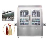 China Full Automatic Servo Motor Driven Chutney Filling Machine Factory Price with Heating And Mixing for sale