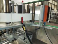 China Full Auto Detergent Front Back Double Two Side Bottle Labeling Machine for sale