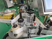 China High Speed Round Bottle Labeling Machine With PLC Control And 40-150 PCS/Min Labeling Speed for sale