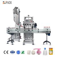 China Cosmetics Automatic Hand Soap Plastic Bottle Capping Machine With Trigger Cap for sale