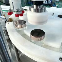 China Fully Automatic Cosmetic Liquid Paste Cream Filling Machine With Plunger Dosing Device for sale