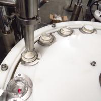 China Npack Cosmetic Packaging Face Cream PET Glass Jar Auto Monoblck Filling Capping Machine for sale