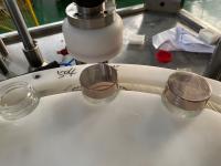 China Npack Automatic Cosmetic Cream Bottle Filling Capping Machine for Glass Jar for sale