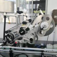 China Npack High Speed Stainless Steel 304/316 Plane Roller Labeling Machine For Upper And Lower Planes for sale