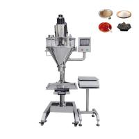 China Semi Automatic Auger Powder Filling Machine 10g-1000g Powder Packing Machine for sale