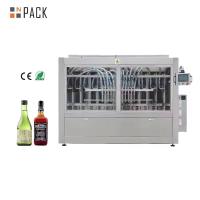 China Automatic High-precision Vodka Glass Bottle Bottling Filling Line Machine for sale