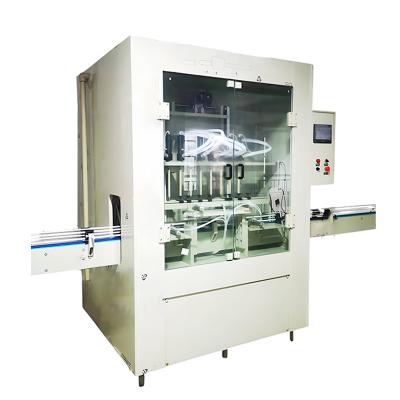 China Anti-corrosive Acid Bleach Plastic Bottles Filler Automatic Liquid Filling Machine for sale