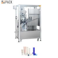 China Automatic High Speed Round Tube Labeling Machine with PLC Control and Stainless Steel Construction for sale