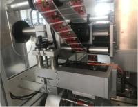 China Automatic High Speed Round Tube Labeling Machine with PLC Control and Stainless Steel Construction for sale