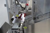 China Automatic High Speed Round Tube Labeling Machine with PLC Control and Stainless Steel Construction for sale