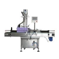 China Automatic Servo Motor 2 Nozzle Liquid Filling Machine for sale