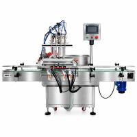 China Automatic 4 Head Bottle Filling Machine Detergent Shampoo Sauce Filler Machine for sale