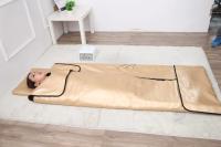 China Fitkang S-105 Far Infrared Sauna Blanket with 3 Heating Zones, 600W Power, and 25-80°C Temperature Range for sale
