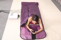 China Fitkang S-106 Waterproof Far Infrared Sauna Blanket with 110-240V Digital 3-Zone Control for sale