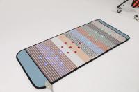 China Fitkang S-191 190x80cm Far Infrared Heating Mat with 400W Carbon Fiber Technology and 30-80°C Temperature Range for sale