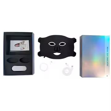 China Fitkang 660nm Red Light Therapy Mask with 110 LEDs and 30mW/cm² Power Output for Skin Rejuvenation for sale