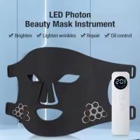 China 4-Color LED Red Light Therapy Mask with Intelligent Controller for Skin Brightening - 10 Minute Treatment, 3kg Weight for sale