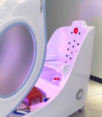 China Steam Far Infrared Sauna Capsule with PEMF & Ozone Therapy - 2000-2500W Power, 172x78x130cm Dimensions for sale