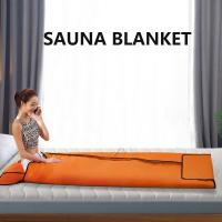 China Fitkang S-101 Far Infrared Sauna Blanket 110-240V Fireproof Cotton Waterproof for Weight Loss for sale