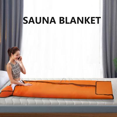 China Fitkang S-101 Far Infrared Sauna Blanket 110-240V Fireproof Cotton Waterproof for Weight Loss for sale