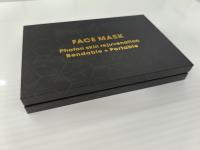 China Silicone Near Infrared LED Face Mask 660nm 850nm with 240 LEDs and 7 Color Modes for Professional Skin Therapy for sale