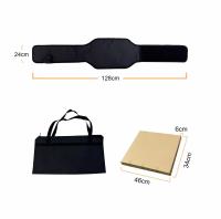 China FIR Electric Heating Waist Belt with PEMF Therapy - 80W Power, 128x24cm Size, 1-30Hz Frequency for Health Care for sale